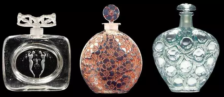 Parfémové fľaše od René Lalique