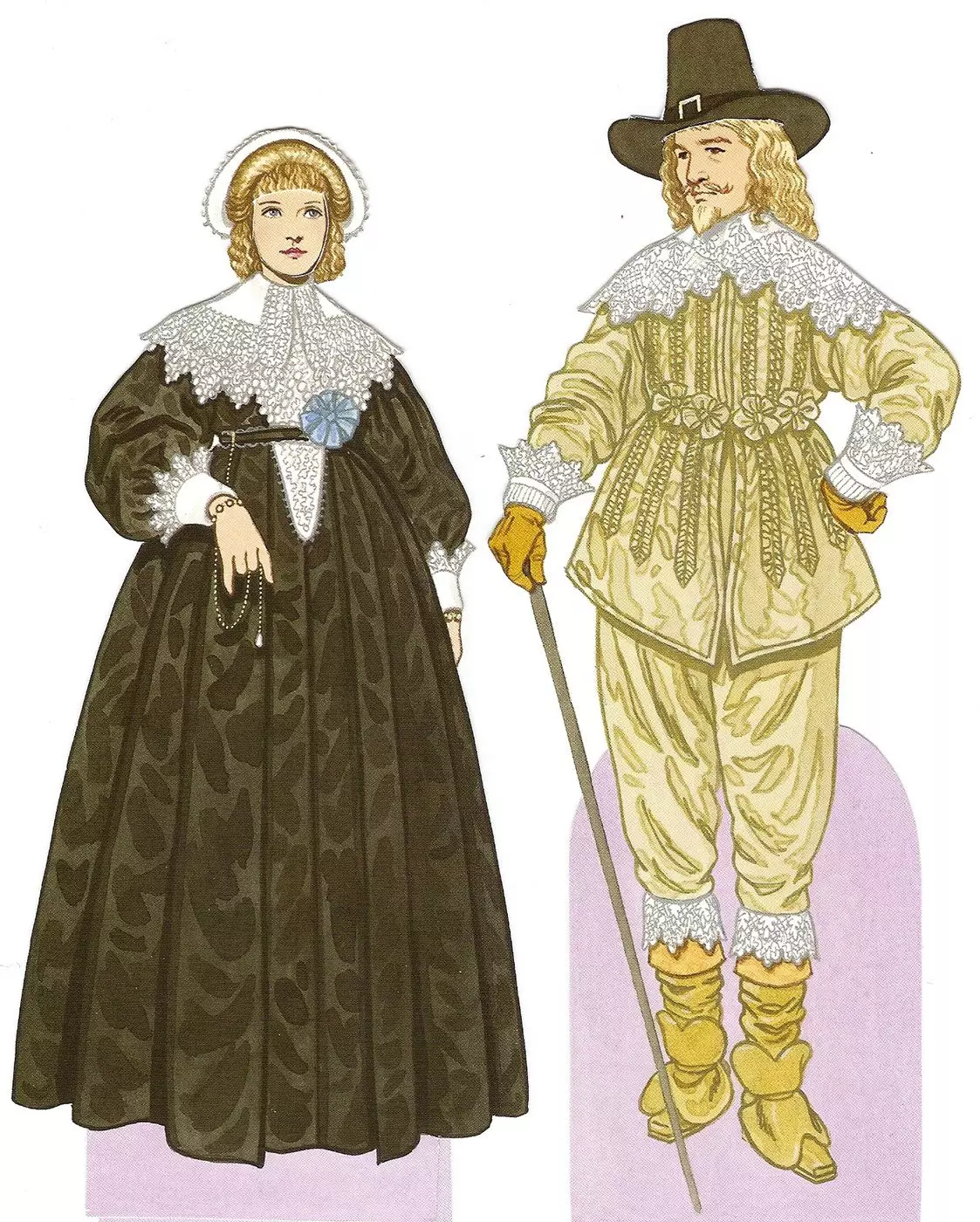 La storia del costume in epoca barocca e rococò